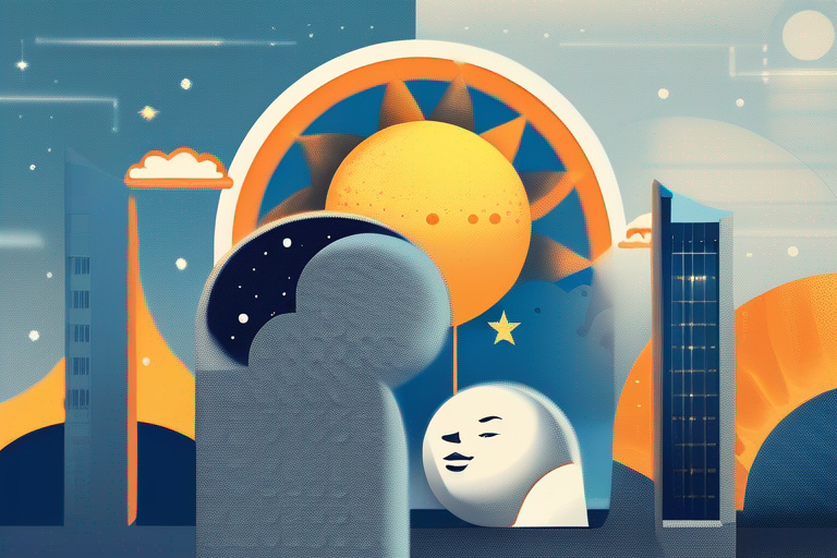 moon talking to sun in space