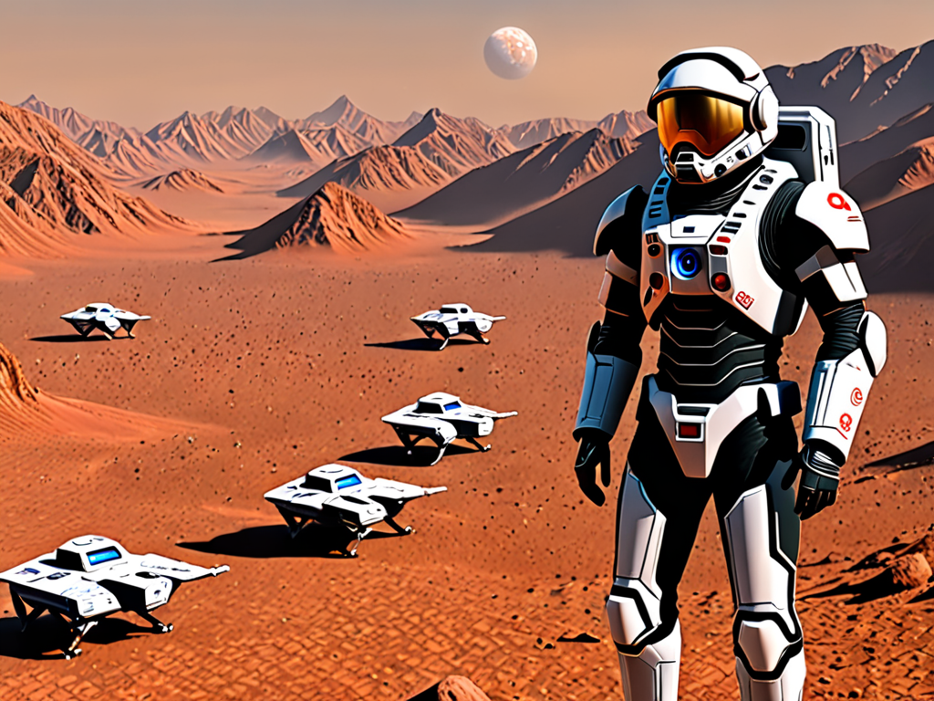 a Chinese enclave on another planet with a favorable climate that ...