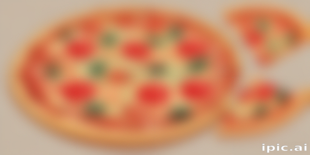 A Deliciously Topped Pizza with Fresh Tomatoes and Green Peppers