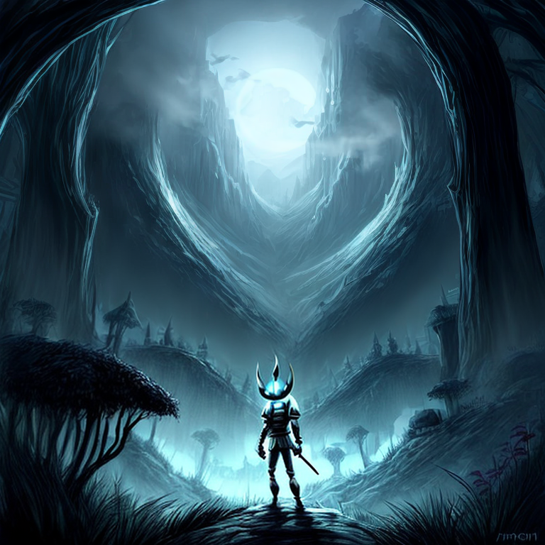 hollow knight in human version 2D me man