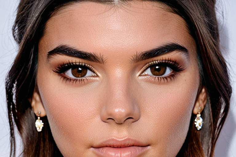 Kendall jenner with big eyes