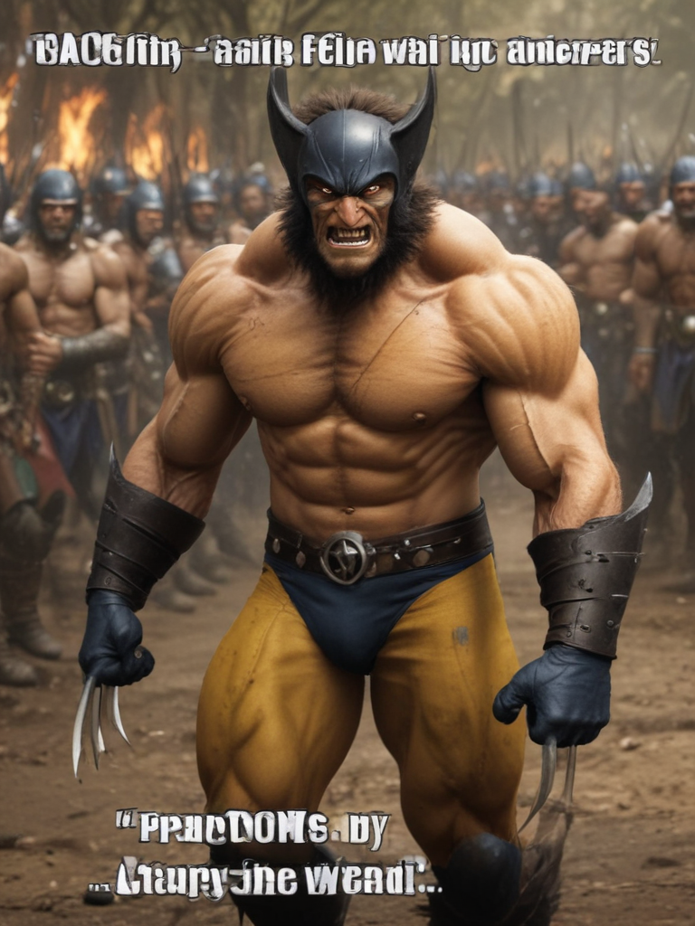 wolverine meme looking at picture of automatic crowd pummeler from ...