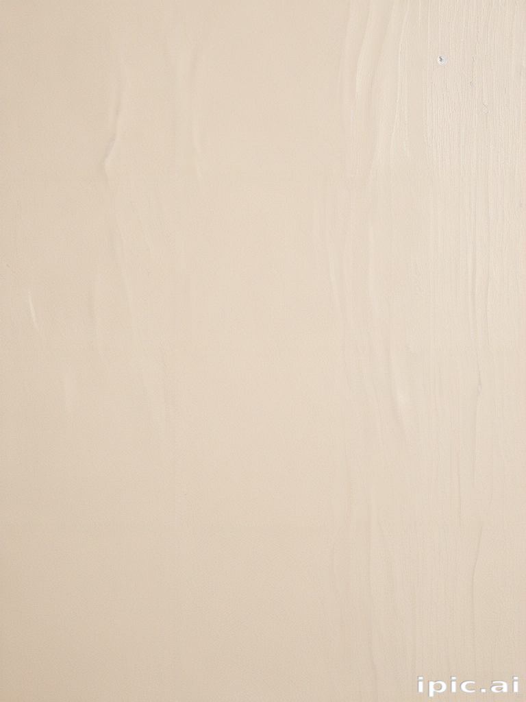 A Smooth, Light Beige Wall with Subtle Textures and Patterns.