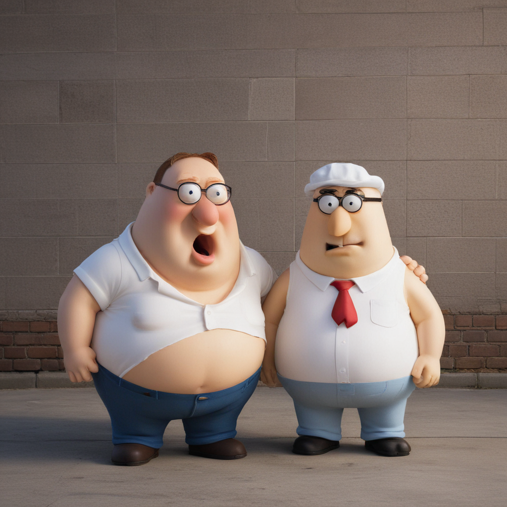 peely and Peter griffin
