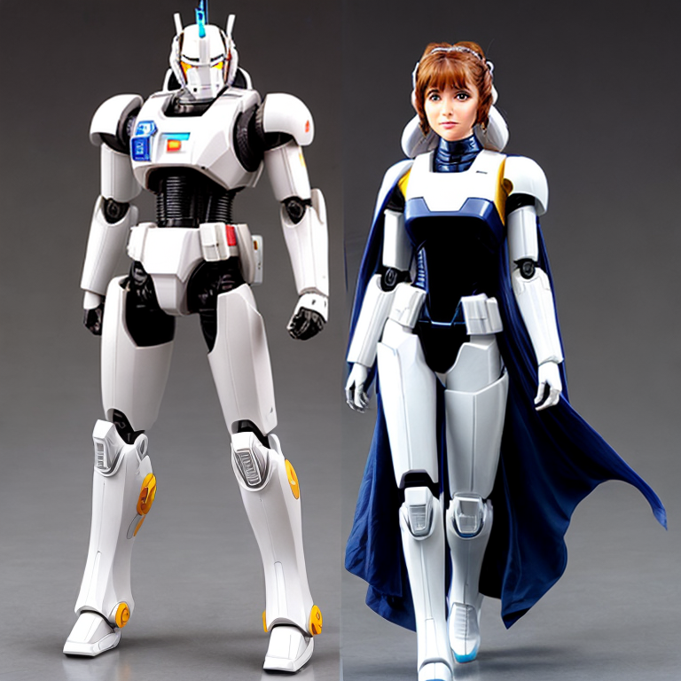 princess leia anime robot