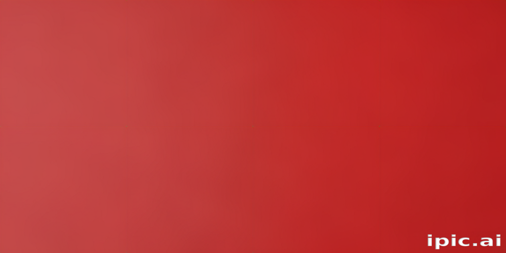 Bright Red Background with Subtle Texture and Depth for Creative Use