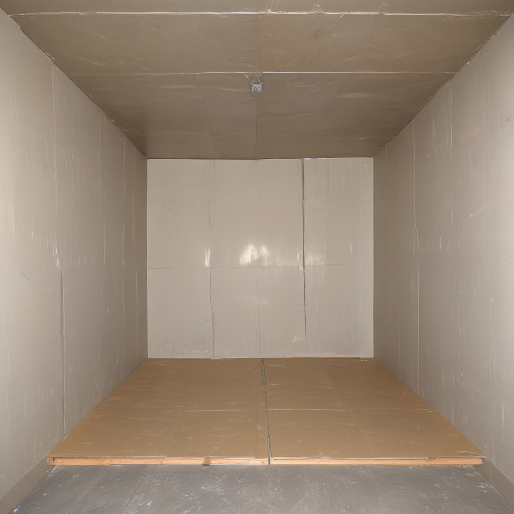 room in a box two walls