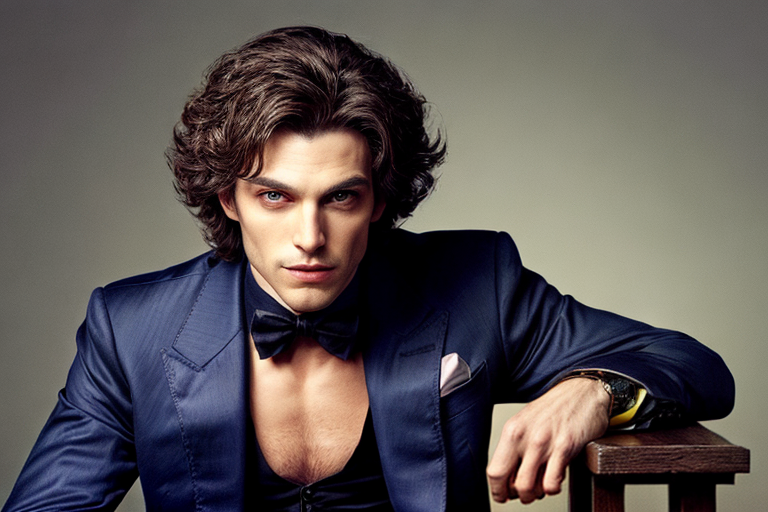 Sam Eliot as a secret vampire