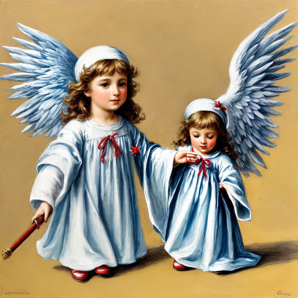 Christmas angel Gabriel
