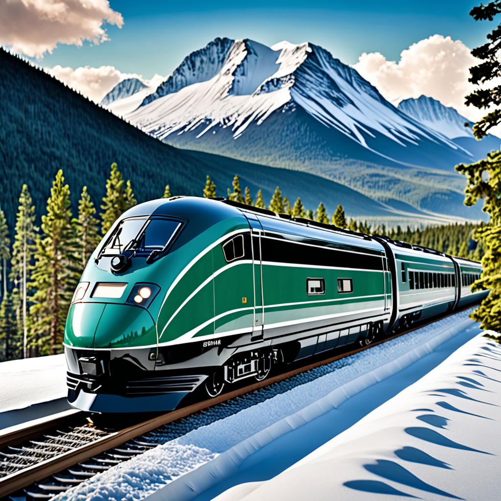 art deco streamline railway corporation electric high speed train with ...