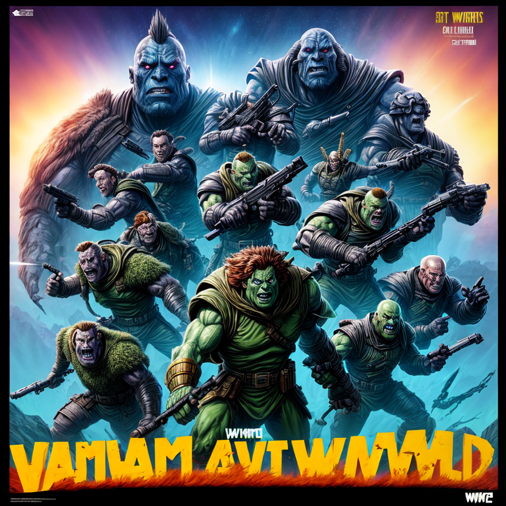 gamma world art movie poster