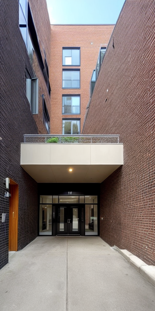 alma estate enfield - double height communal apartment building ...