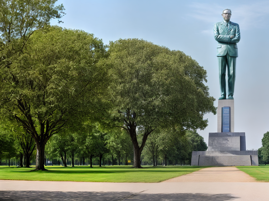 erich honecker monument socialist realism style