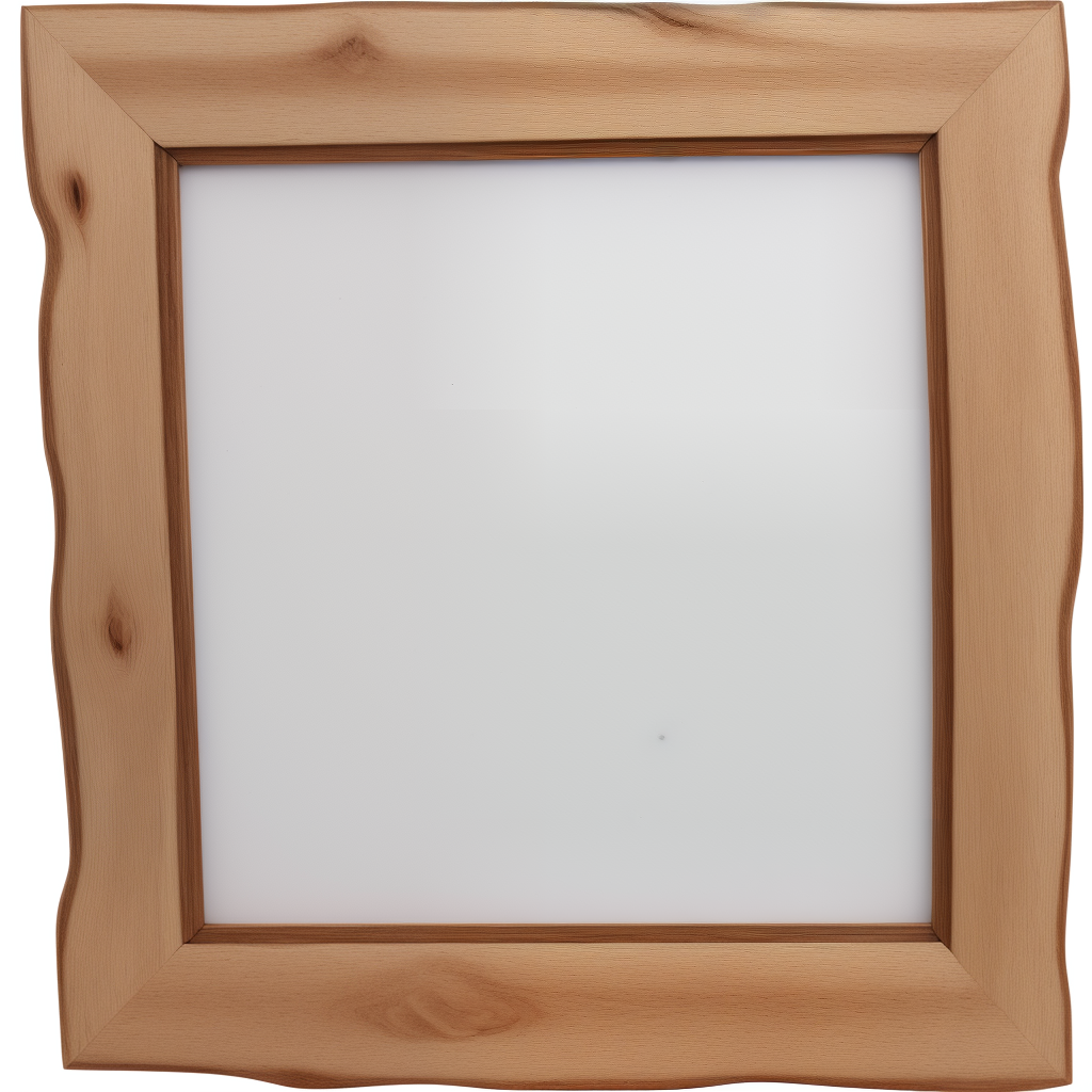 Elegant Wooden Picture Frame Ready to Showcase Your Favorite Artwork