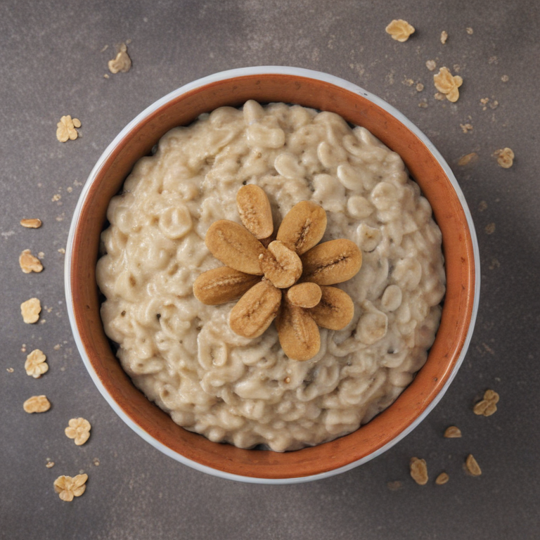 A portion of oatmeal with several swedish delicatobollar mixed in it