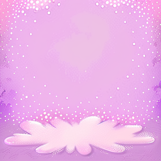 Whimsical Pink Background with Soft Clouds and Sparkling Dots for ...