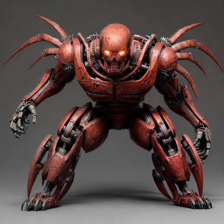 Biomechanical Goth Industrial Rust Cardiovascular System Autopsy Torso
