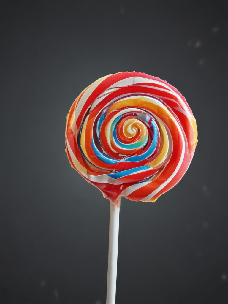 Colorful Swirl Lollipop: A Sweet Treat for Candy Lovers Everywhere