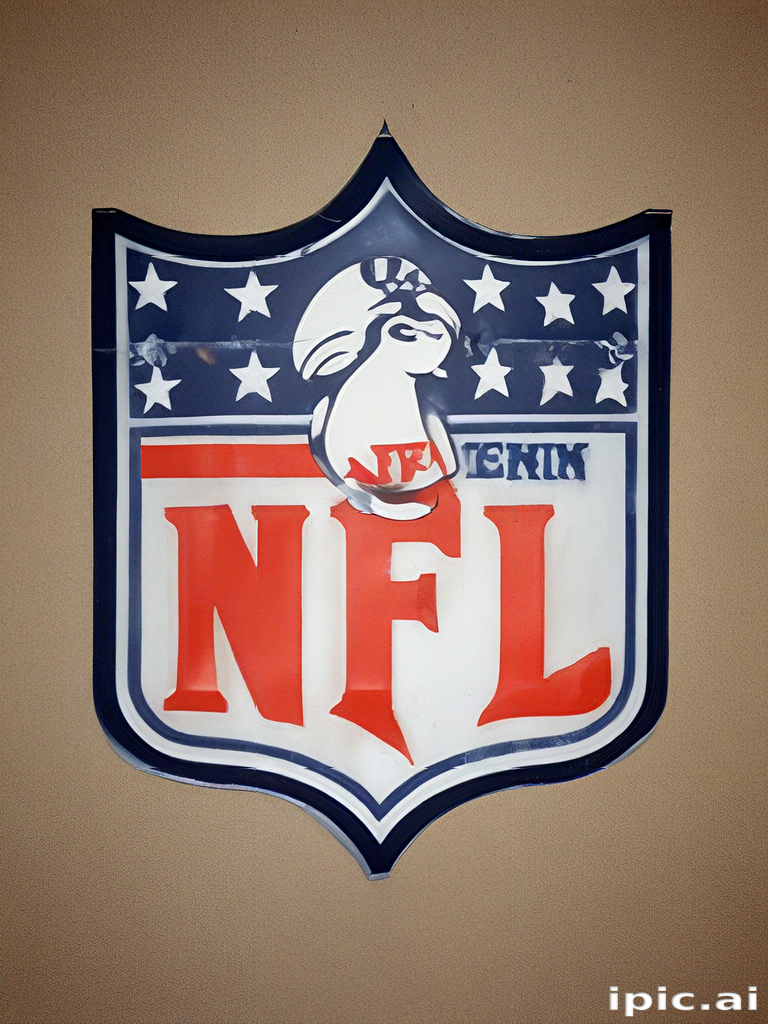 Colorful NFL Logo Featuring a Unique Character and Star Design