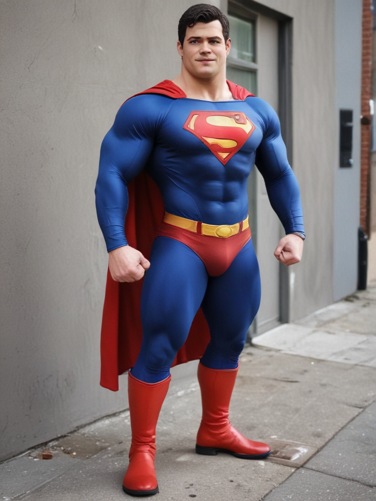 Realistic chubby high school bodybuilder, muscle nerd guy, realistic ...