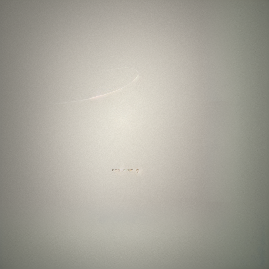 A Dreamy Abstract Composition Featuring Soft Light and Subtle Curves.