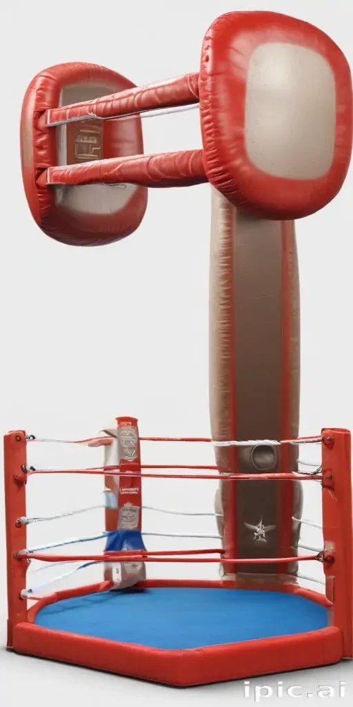 Inflatable Boxing Ring for Fun and Safe Competitive Play for Kids