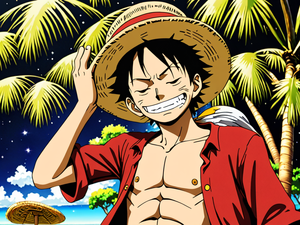 LUFFY SLEEPING WALLPAPER FOR MOBILE
