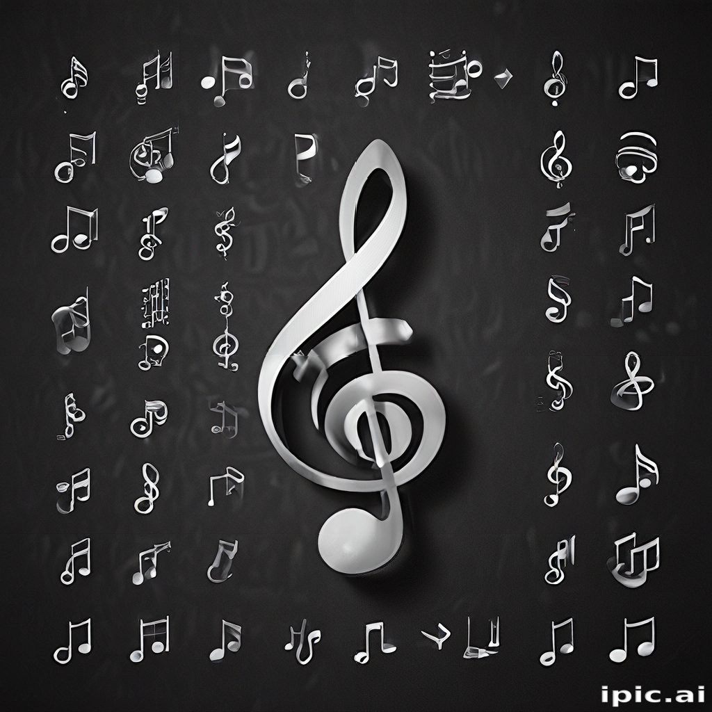 Exploring the Beauty of Music: A Creative Collection of Musical Symbols