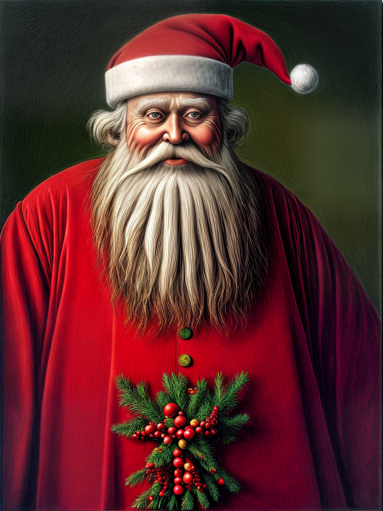 Father Christmas by Arcimboldo