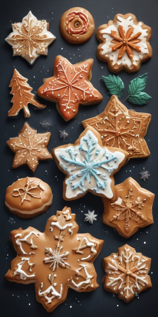 Deliciously Decorated Winter-Themed Gingerbread Cookies for Holiday ...