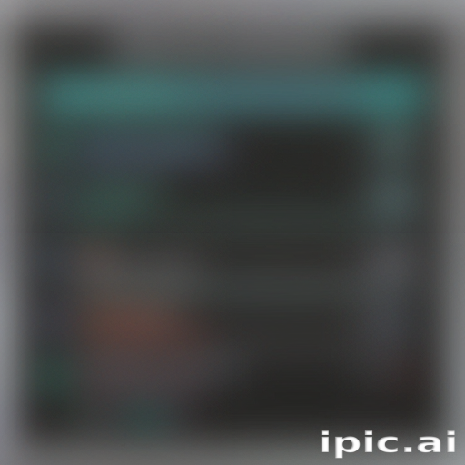 Abstract Visual Composition Featuring Colors and Shapes in a Blurred ...