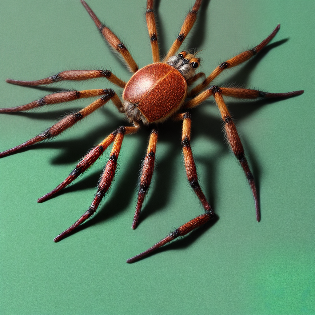 cartoon of a spider with human limbs