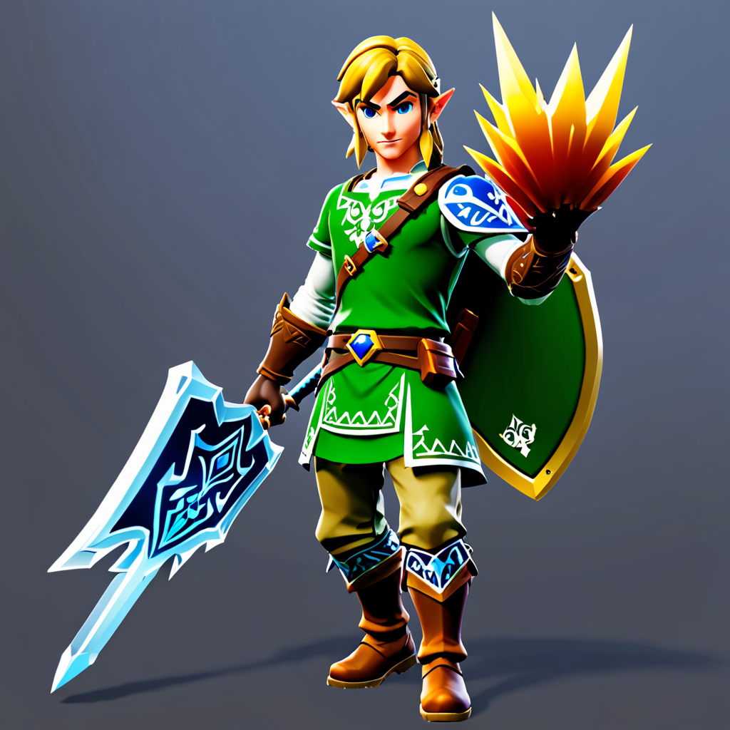 Link of zelda fortnite skin, fortnite style