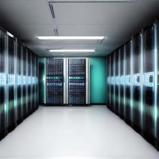 generate me a server room