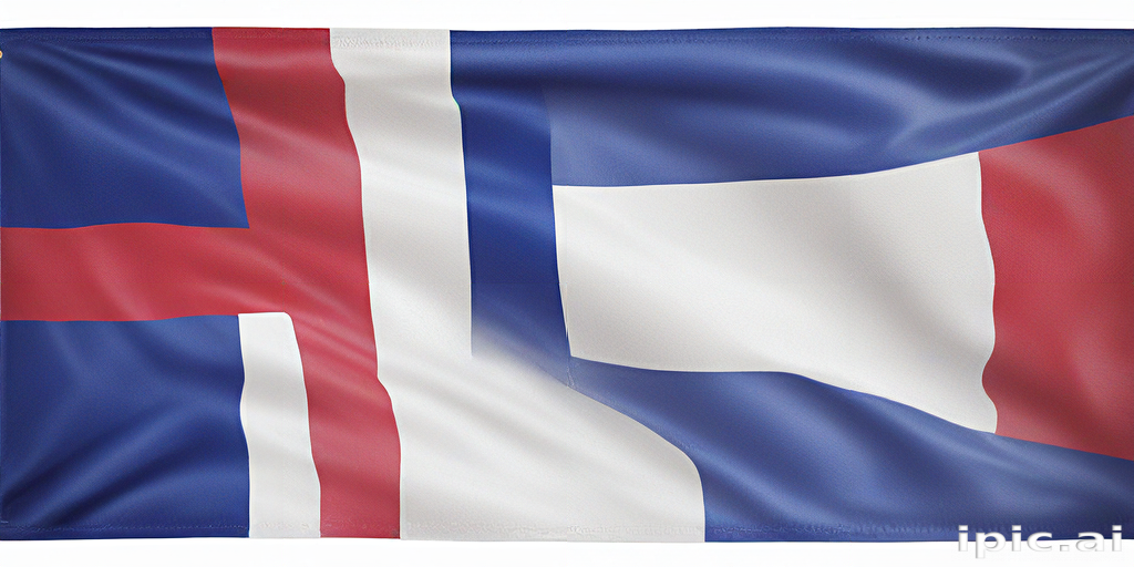 United Symbols of Cooperation: The Union Jack and Tricolor Flags Together