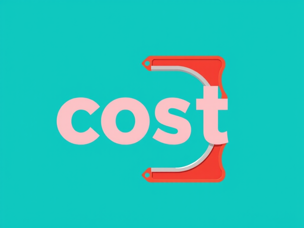 Creative Illustration Highlighting the Concept of Cost in a Unique Way