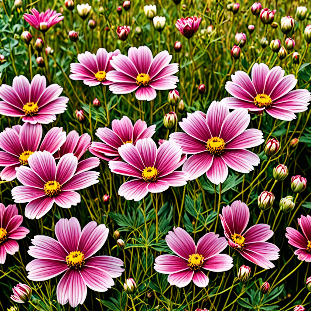 parafal sobre flores