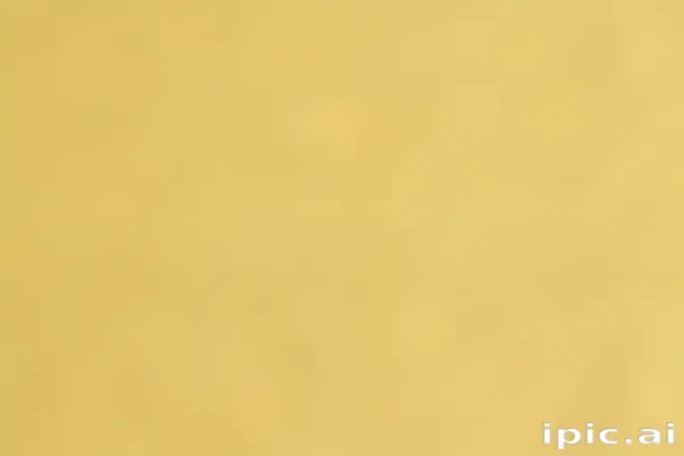 A Bright Yellow Background with a Soft, Subtle Texture and Gradient ...
