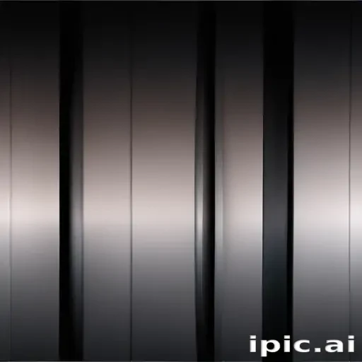 Abstract Metallic Textures with Smooth Gradient and Vertical Lines Display