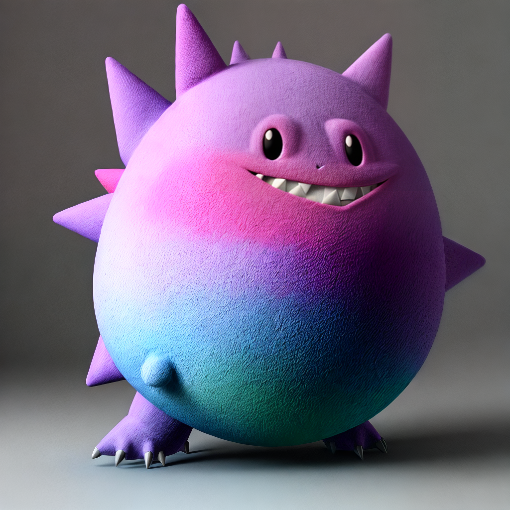 Hyper realistic gengar