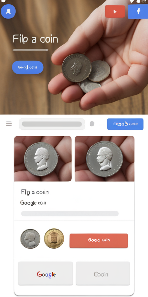 Interactive Coin Flip Game: Choose Your Coin and Start Playing!