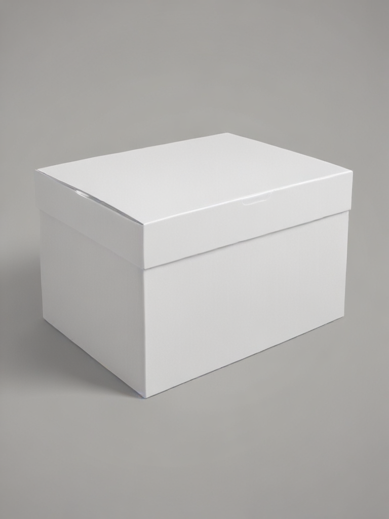 A Simple, Elegant White Box Perfect for Storage and Gift Giving.