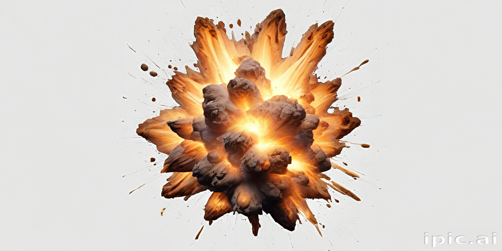 An Explosive Eruption of Fire and Smoke Captured in Stunning Detail