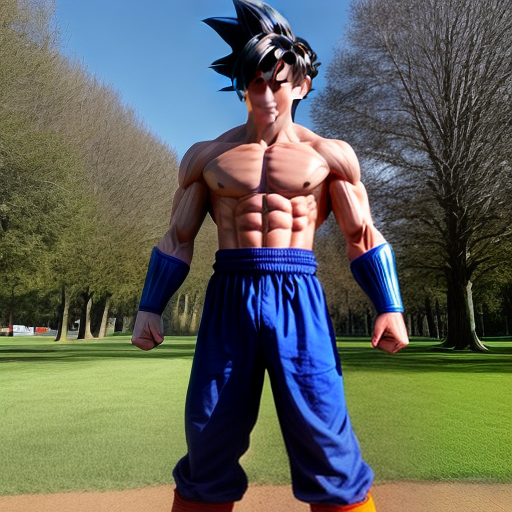 Goku real life