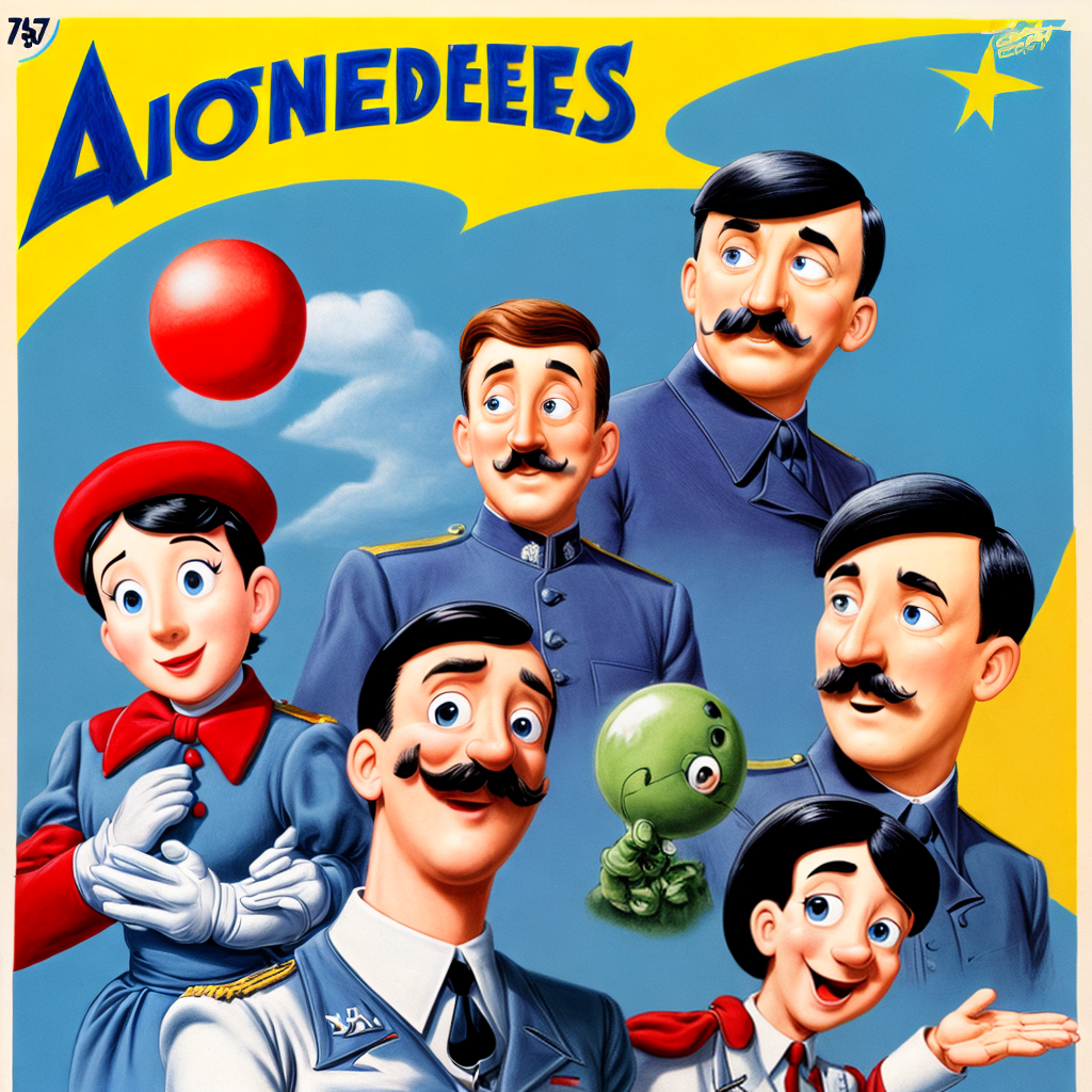 Adolf Hitler Disney Trickfilm Propaganda Donald Gegen Hitler DER