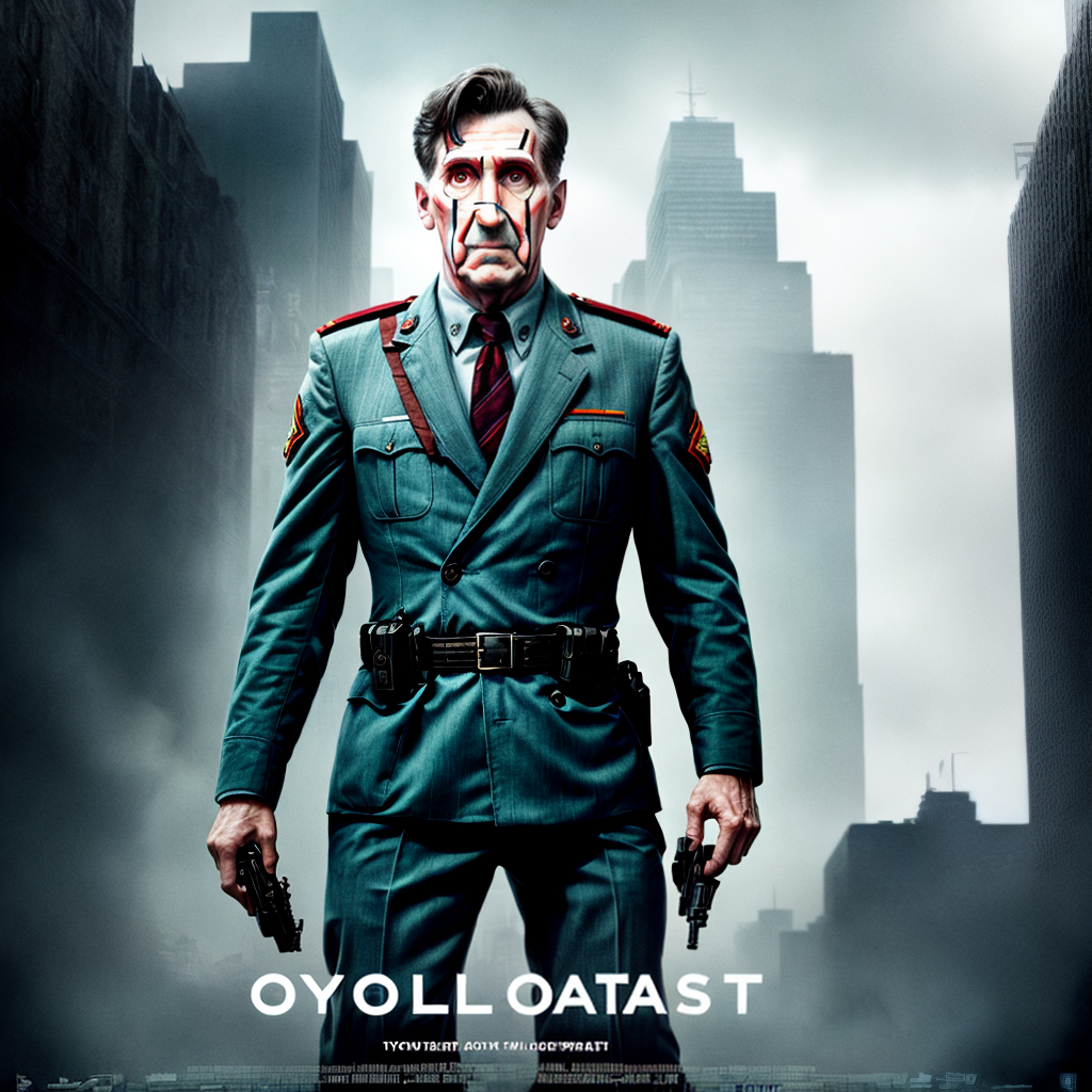Orwell dystopia movie poster