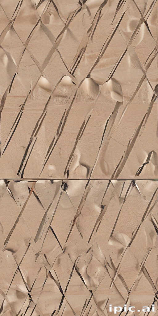 Intricate Patterns of Light and Shadow on a Textured Surface Design.