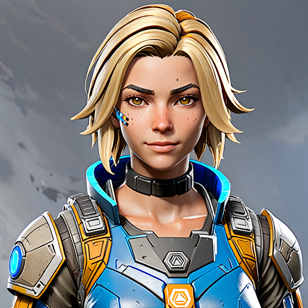 Apex legends wattson blonde hair