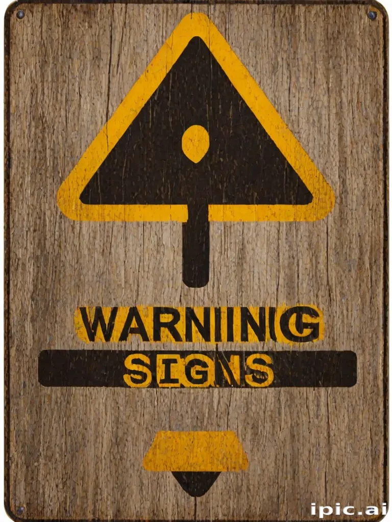 Warning Signs: Important Cautionary Messages for Safety and Awareness