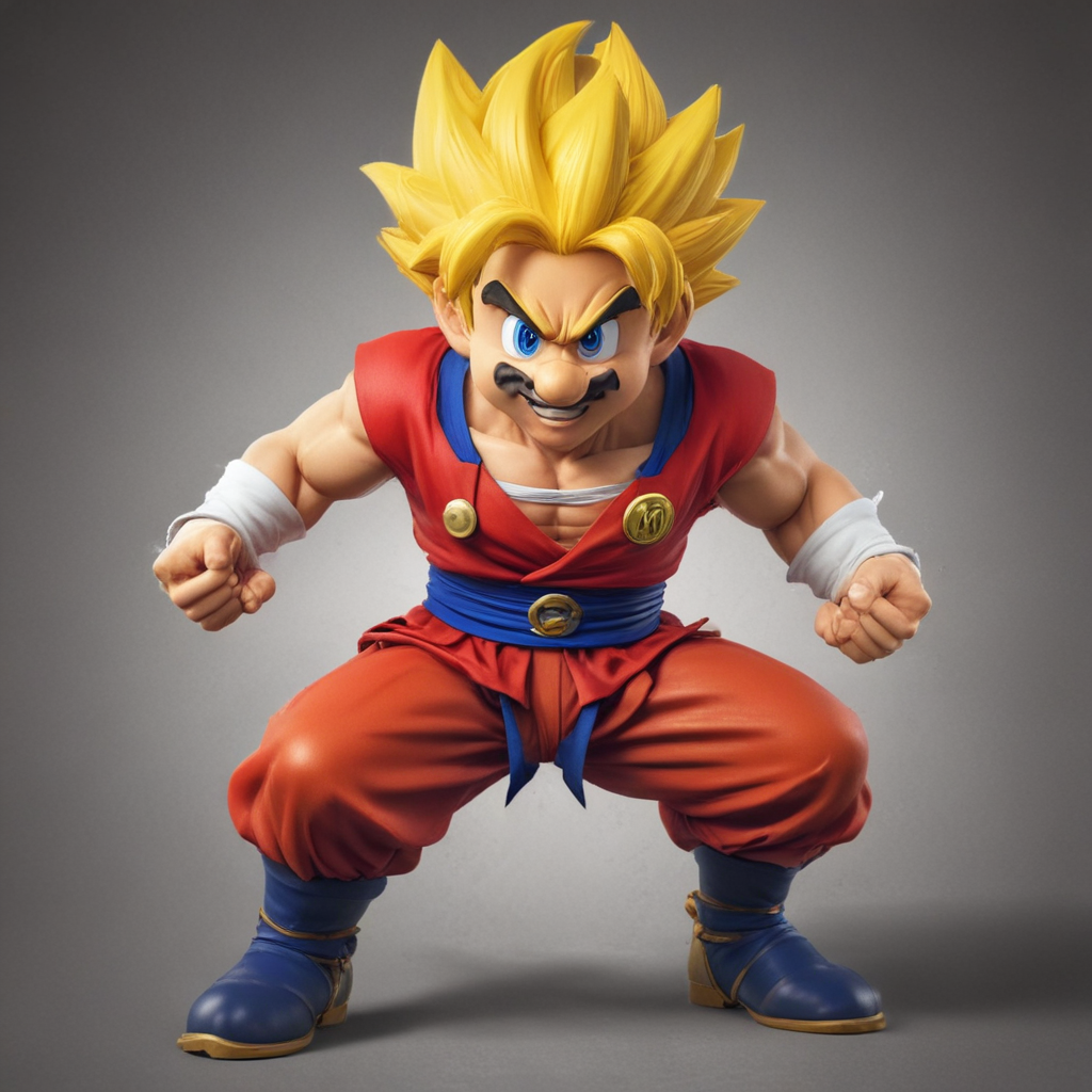 Super saiyan Mario